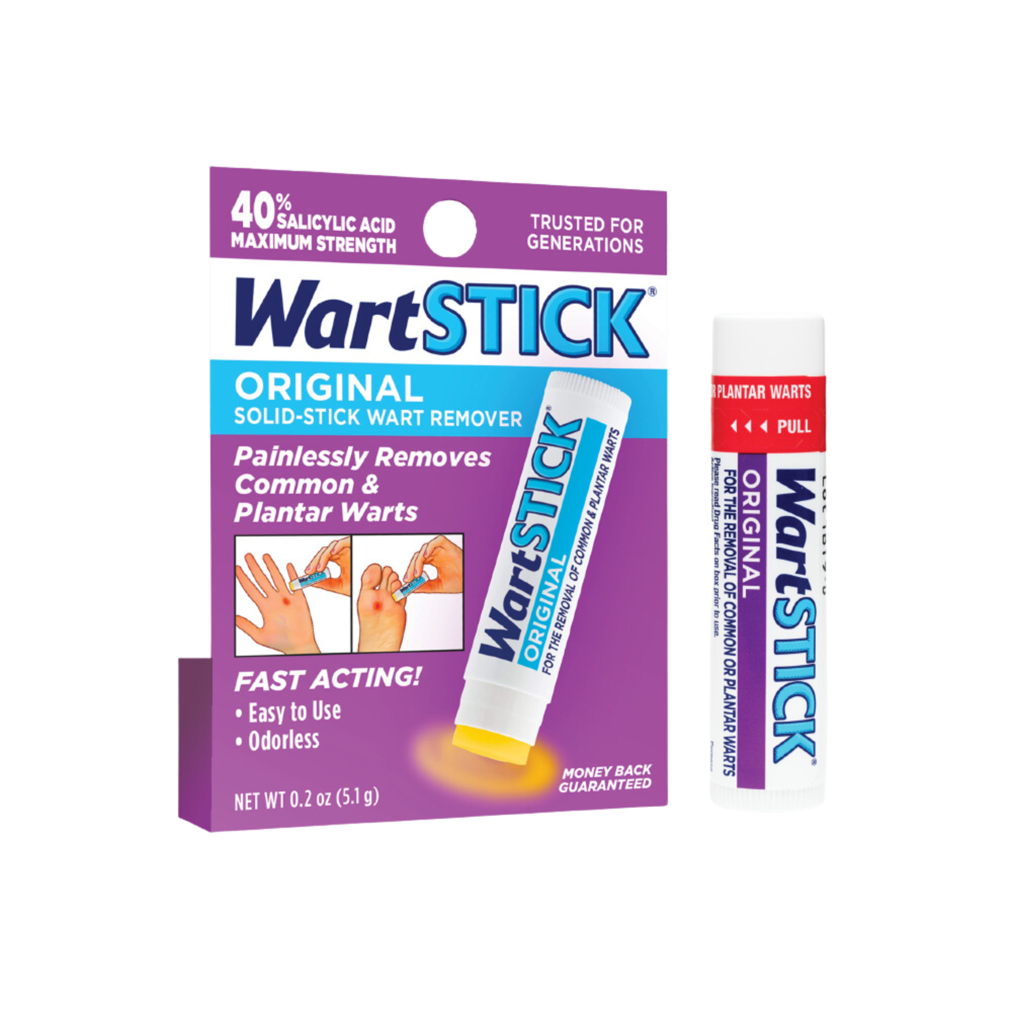 The Official WartStick® For Common & Plantar Warts