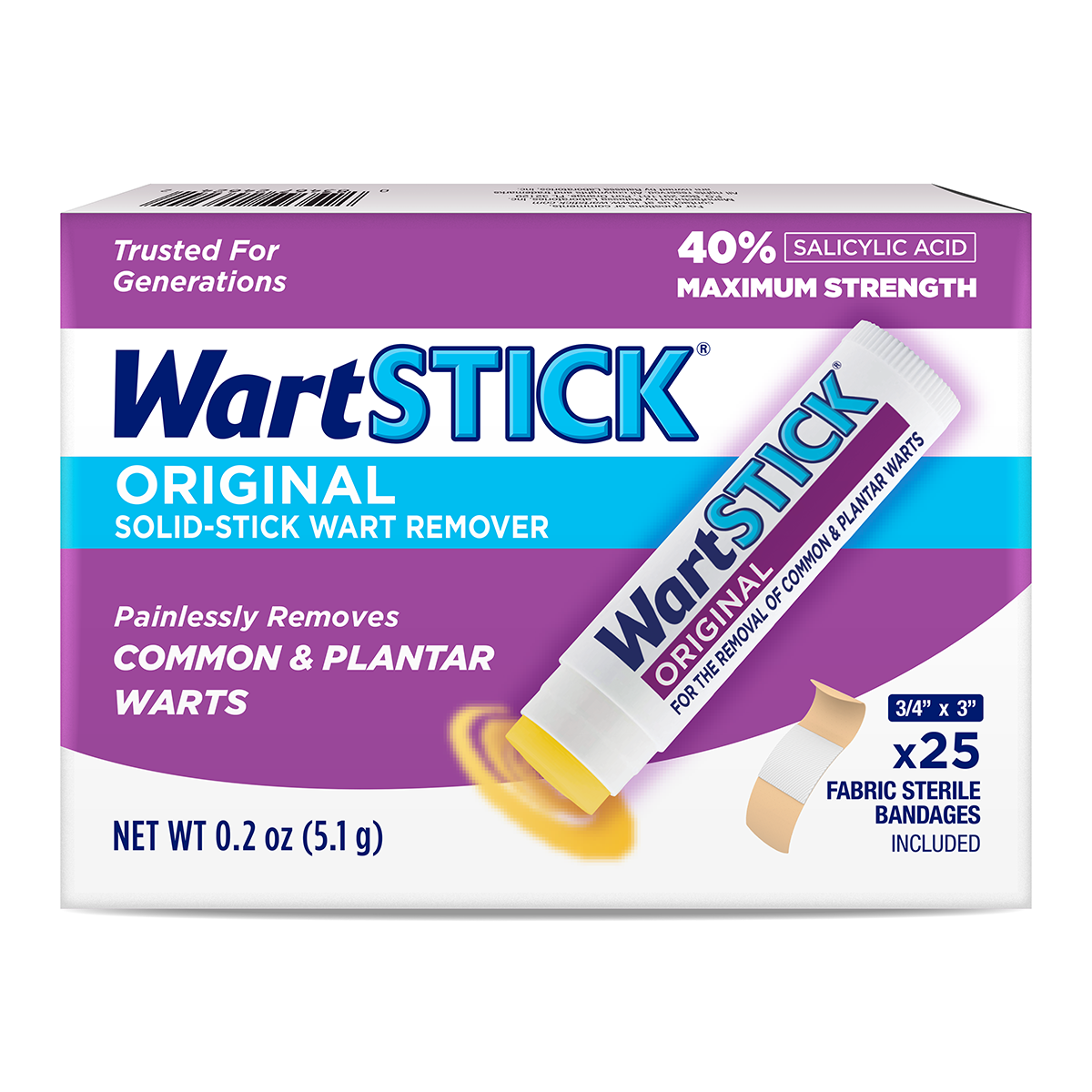 WartStick® Bandage Kit – Complete Wart Removal Solution